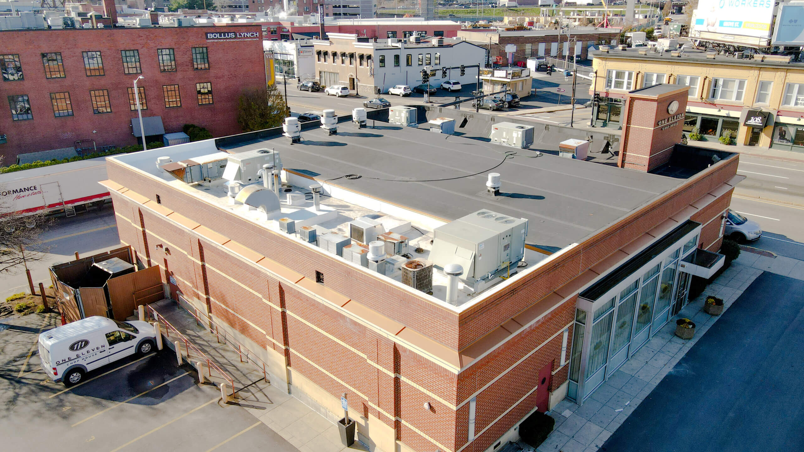 One Eleven Chop House Commercial Project - Altitude Roofing